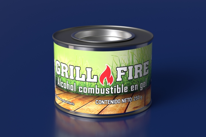 Grill Fire es un Alcohol en Gel utilizado como combustible sólido de ...